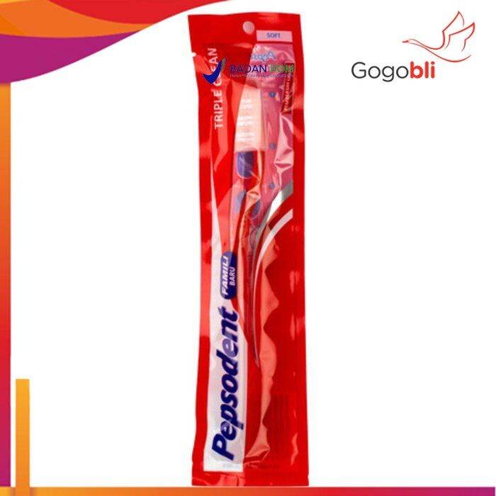 Pepsodent TB Triple Clean Med 1pc | Lazada Indonesia