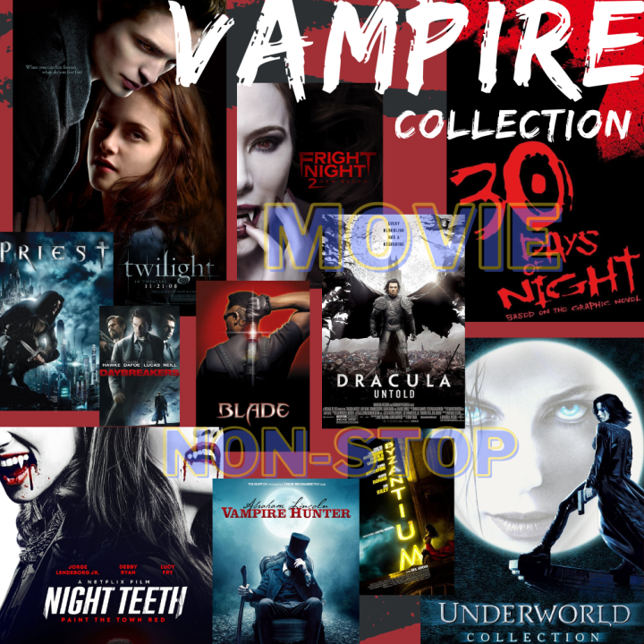 หนังแวมไพร์ 25 USB Flash Drive HD Vampire movie | Lazada.co.th
