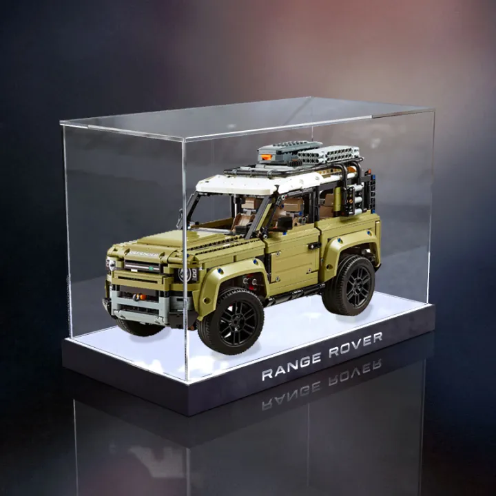 Lego 42110 acrylic display box Land Rover Defender SUV hand-held ...