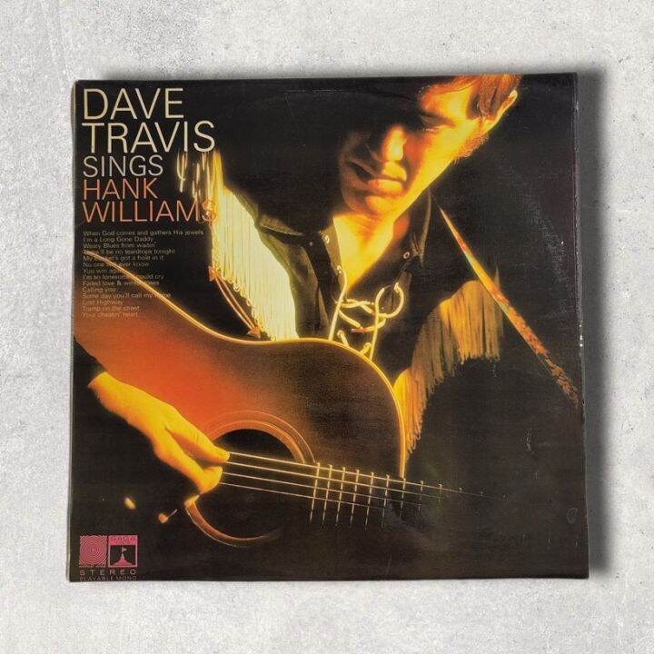 แผ่นเสียงเพลงสากล Dave Travis (2) – Dave Travis Sings Hank Williams 1968 | Lazada.co.th
