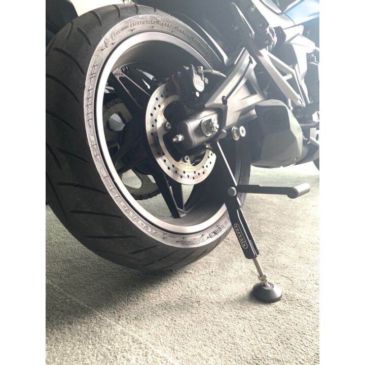 Paddock Stand Motorcycle trip Universal Portable folding single side ...