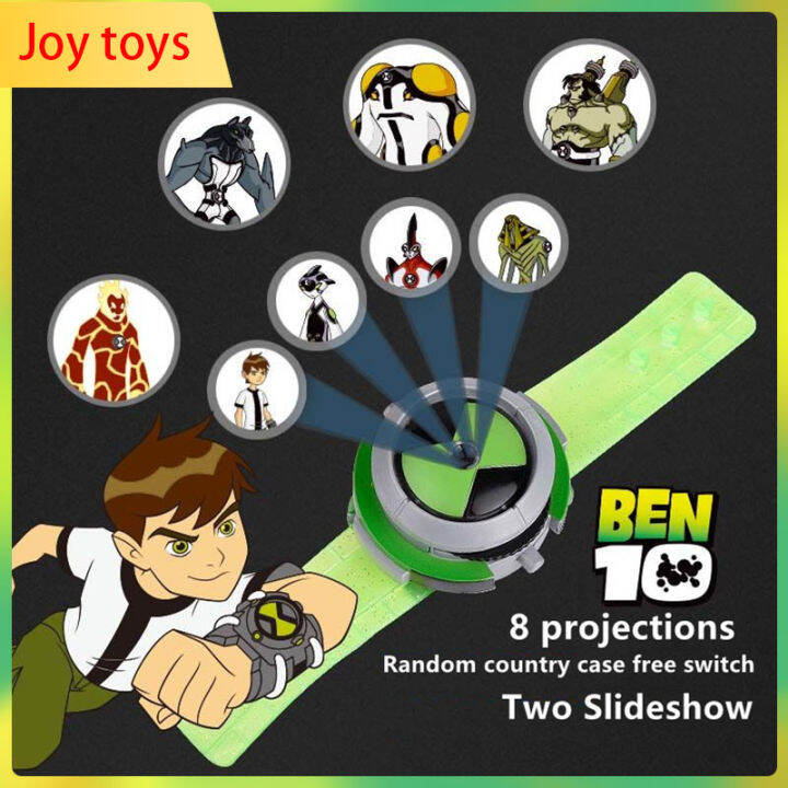 Ben 10 Toys For Boys Toy Projection Transformed Into Watch Omnitrix Children's Toy Set Cartoon ...