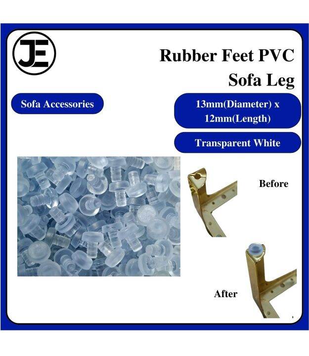 RUBBER FEET PVC SOFA LEG REPAIR SOFA DIY REPAIR | Lazada