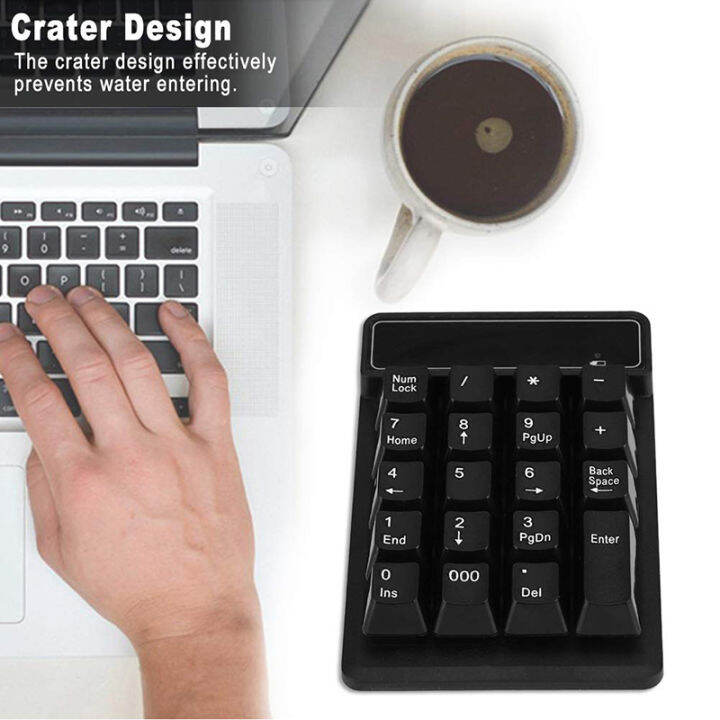 Bluetooth numeric keypad, wireless numeric keypad 19-key numeric keypad ...
