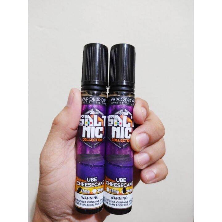 Salt Nic Collection Ube Cheesecake 24mg 30ml V ape Juice | Lazada PH