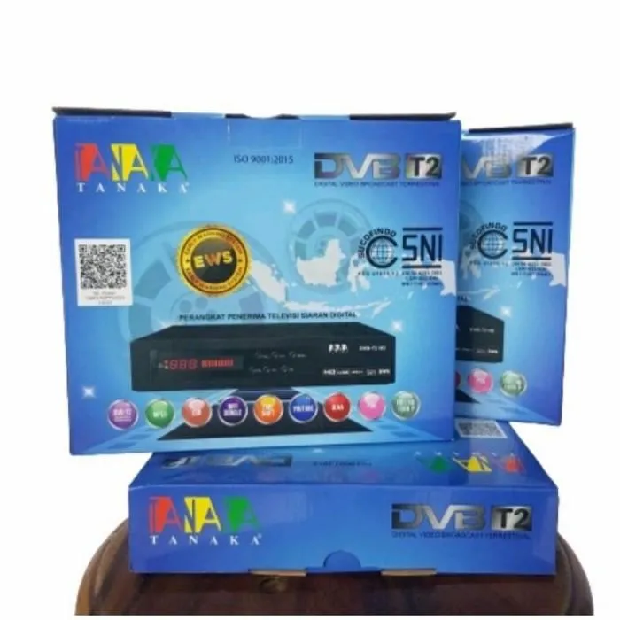 READY MURAH SET TOP BOX STB TANAKA T2 DIGITAL | Lazada Indonesia