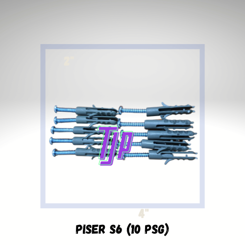 Piser S8 + Sekrup (10 Pcs) | Lazada Indonesia