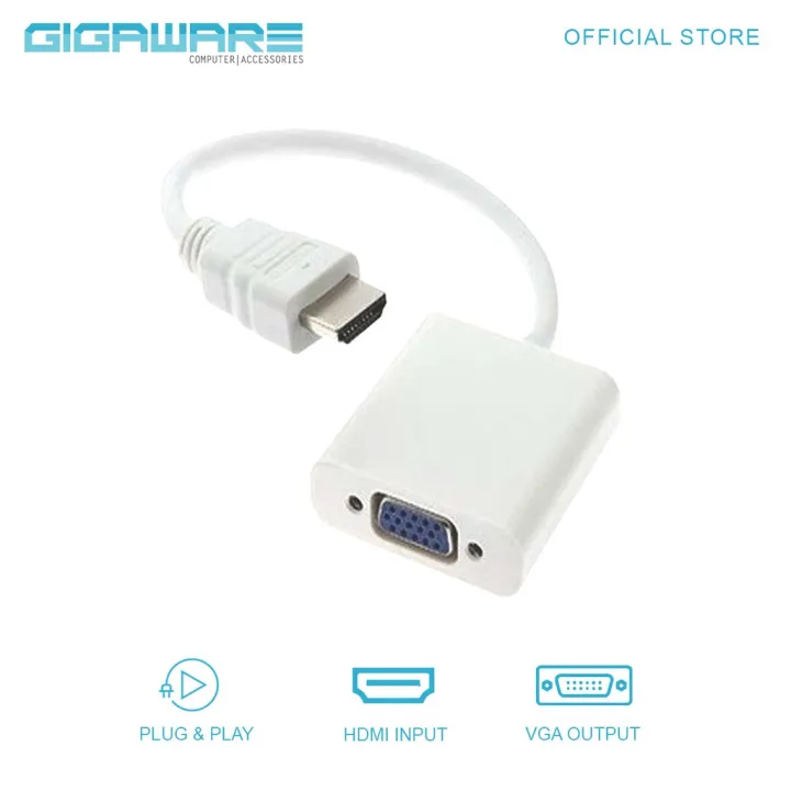 Gigaware Universal HDMI to VGA Adapter | Lazada PH