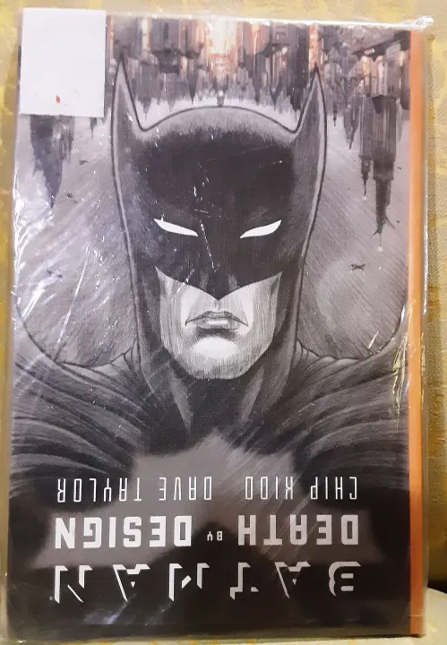 BATMAN DEATH BY DESIGN by Chip Kidd and Dave Taylor (Hardbound) (VF ...