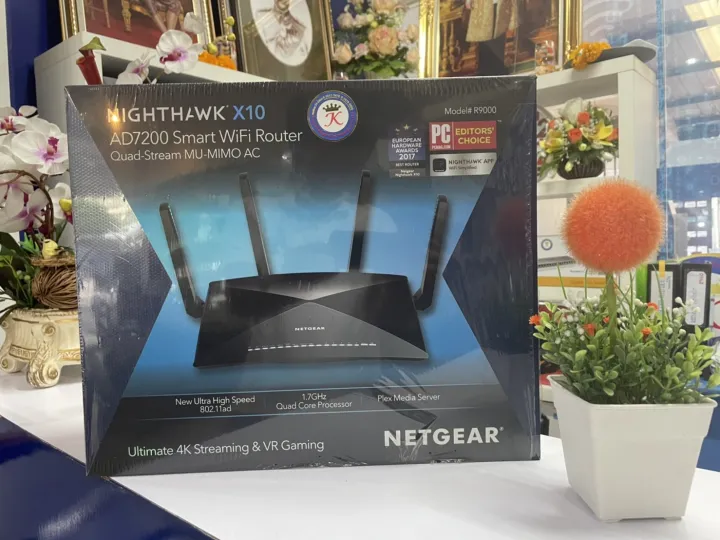 Router NETGEAR (R9000) Wireless AD7200 Nighthawk X10 Smart WiFi ...