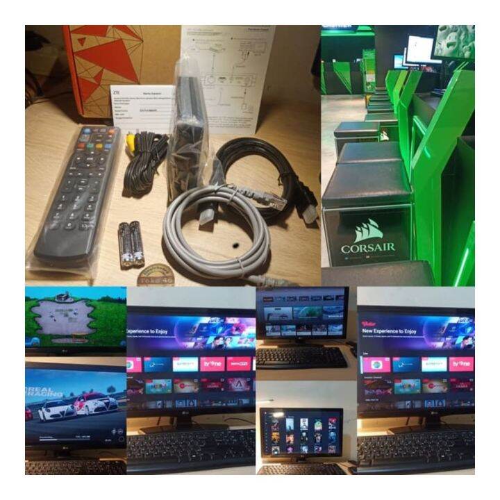 STB Android TV Box ZTE B860H V2 RAM 2GB 4K Root Full Channel Aplikasi ...