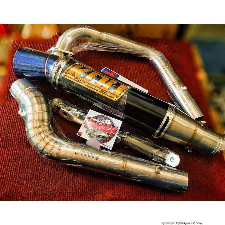 exhaust muffler pipe ⊿KOU PIPE RAIDER 150 ORIGINAL RACING♧ | Lazada PH