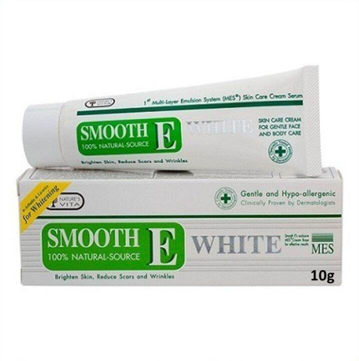 Smooth E White Cream Plus สมูทอี ไวท์ พลัส ครีม บำรุงผิวหน้า สำหรับผิว ...