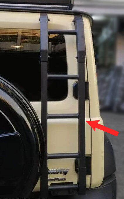 Suzuki Jimny Rear Car Climbing Ladder | Lazada PH