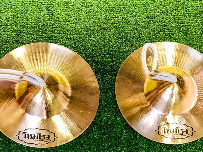 ฉาบใหญ่ ฉาบแห่ ฉาบลงหิน ฉาบโหมโรง ฉาบไทย ขนาดเส้นผ่าศูนย์กลาง 12 นิ้ว ...