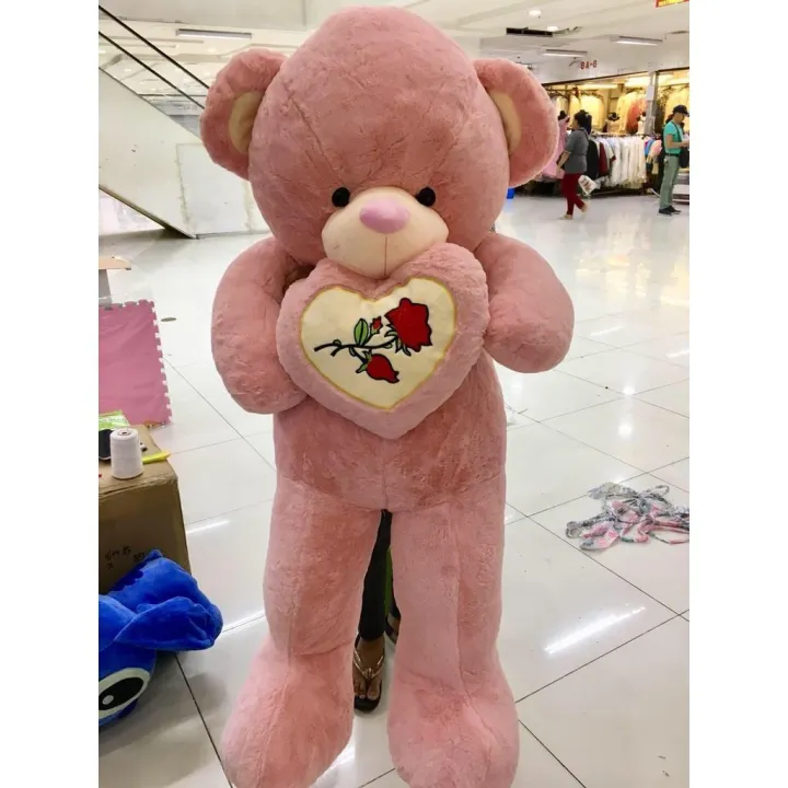 teddy bear with heart human size high quality stuff toy | Lazada PH