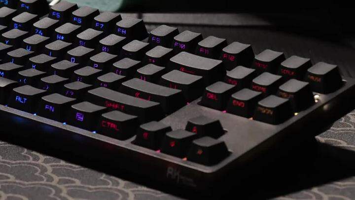 131 Key White PBT Keycap Backlit RGB OEM Profile Side Print Shine ...