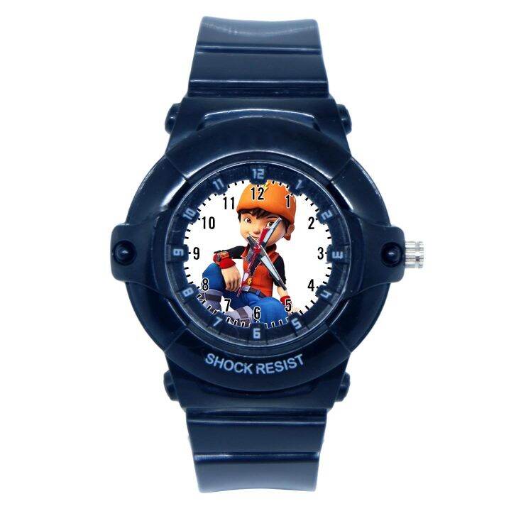 Jam Tangan BoboiBoy Anak Cowok Sport Anti Air | Lazada Indonesia