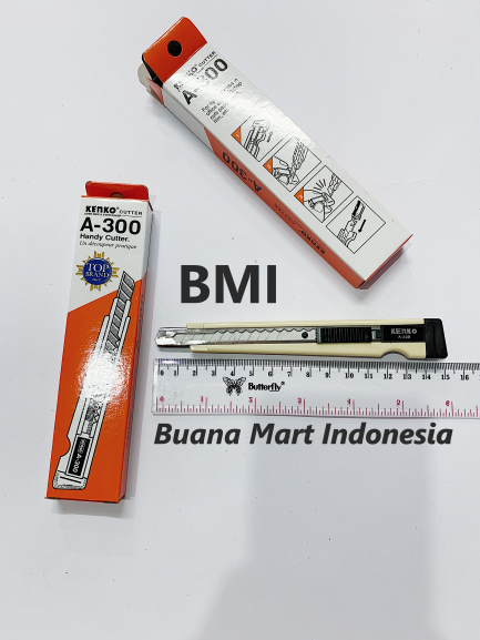 Cutter Kenko Kecil A300 | Cuter Kenko A 300 | Pemotong Kertas | ATK ...