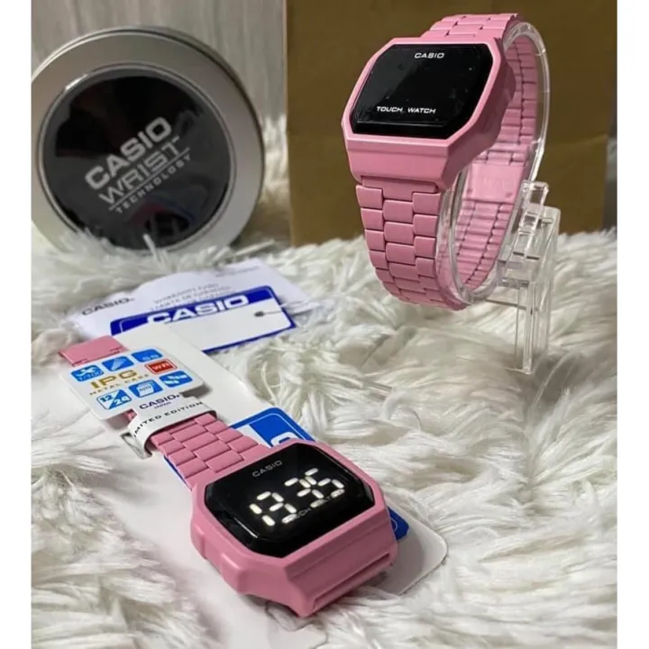 【Ready Stock】 New colors Casio Digital Touch Screen Trendy Watch with ...