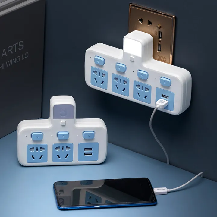 Socket converter multifunctional intelligent plug-in USB Wireless ...