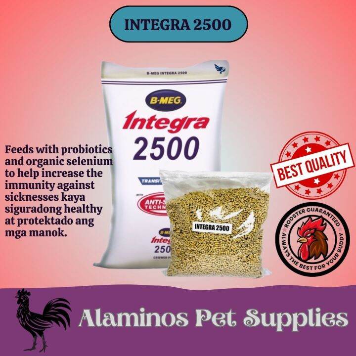 [APS] 1KG INTEGRA 2500/ IMMUNO BOOSTER/PATUKA SA MANOK/FEEDS | Lazada PH