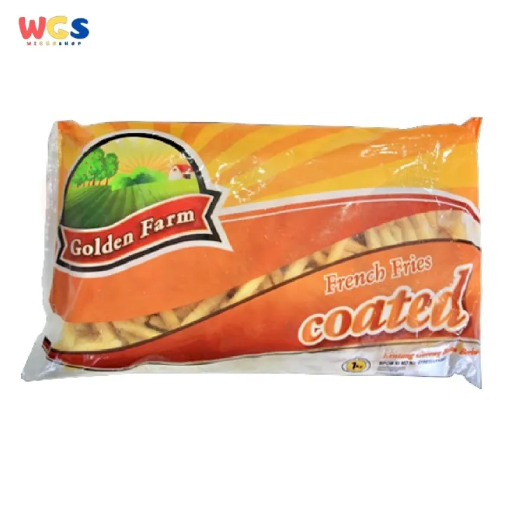 Golden Farm Potato French Fries Coated Frozen 1kg - Halal | Lazada ...