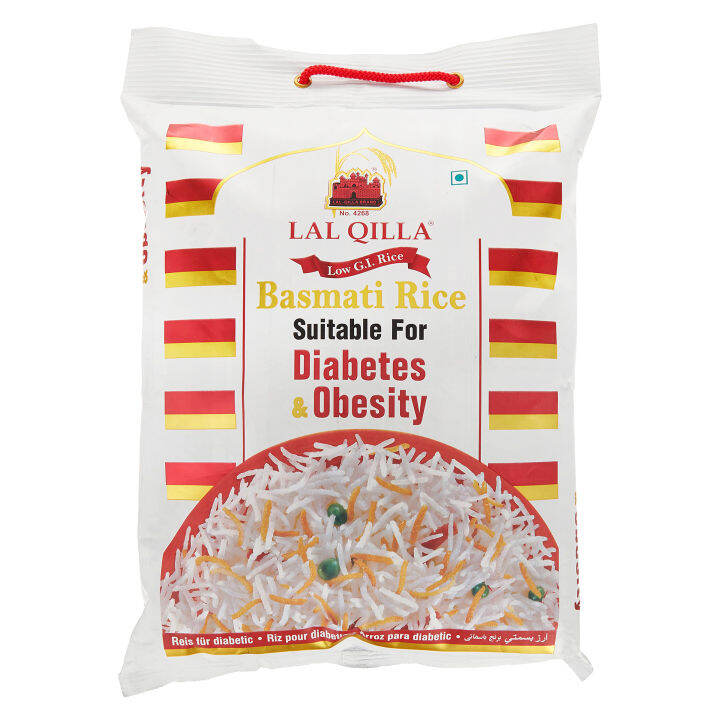 Lal qilla basmati rice suitable for diabetes & obesity 5kg | Lazada PH