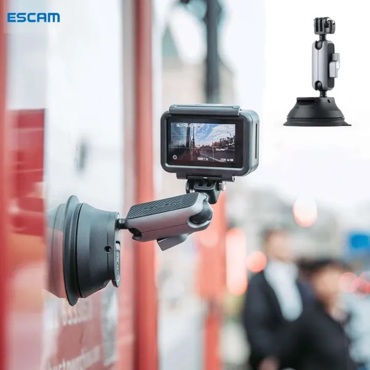 ESCAM PGYTECHกล้องแอคชั่นแคมเมรากระเป๋าจุกดูดยึดMount,กล้องHoder ...