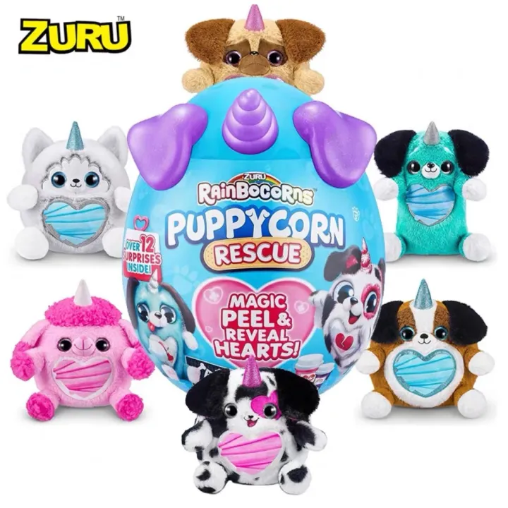 ZURU RAINBOCORNS PUPPYCORN RESCUE SURPRISE DOLL(9261) | Lazada