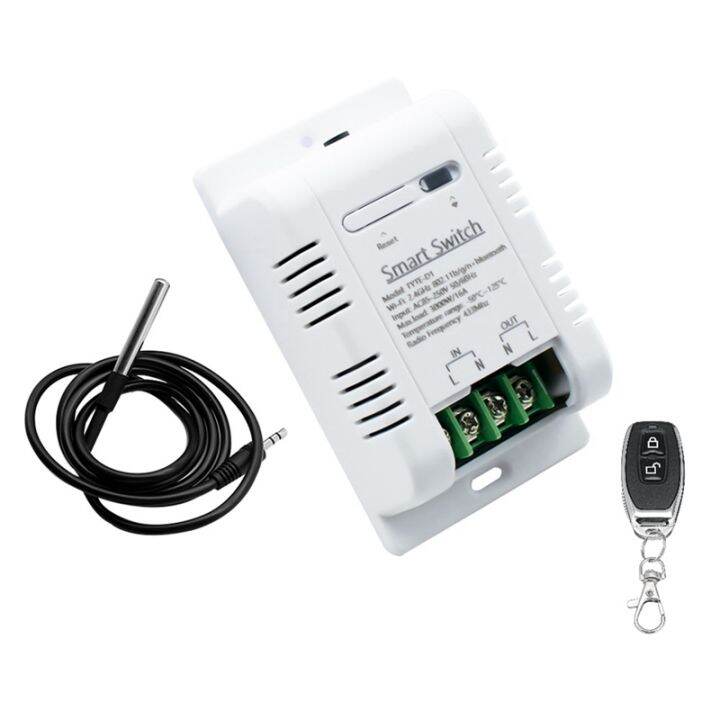 Tuya Wifi Smart Temperature Switch RF433 Thermostat Switch Temperature ...