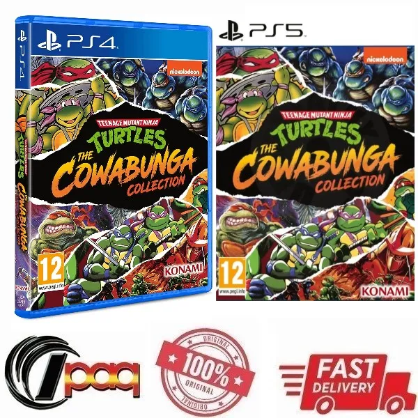 PS4 / PS5 Teenage Mutant Ninja Turtles The Cowabunga Collection (R2 ...