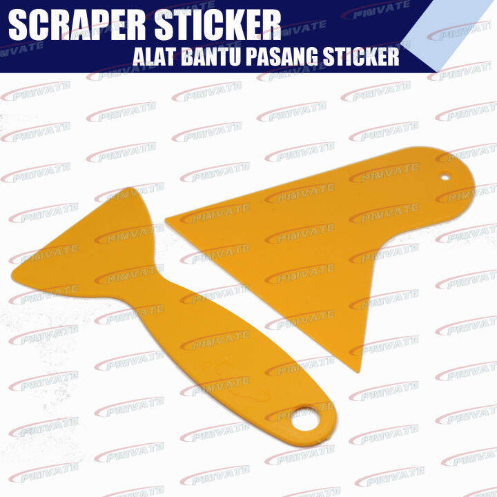 SCRAPER ALAT BANTU PASANG STIKER KACA FILM | Lazada Indonesia