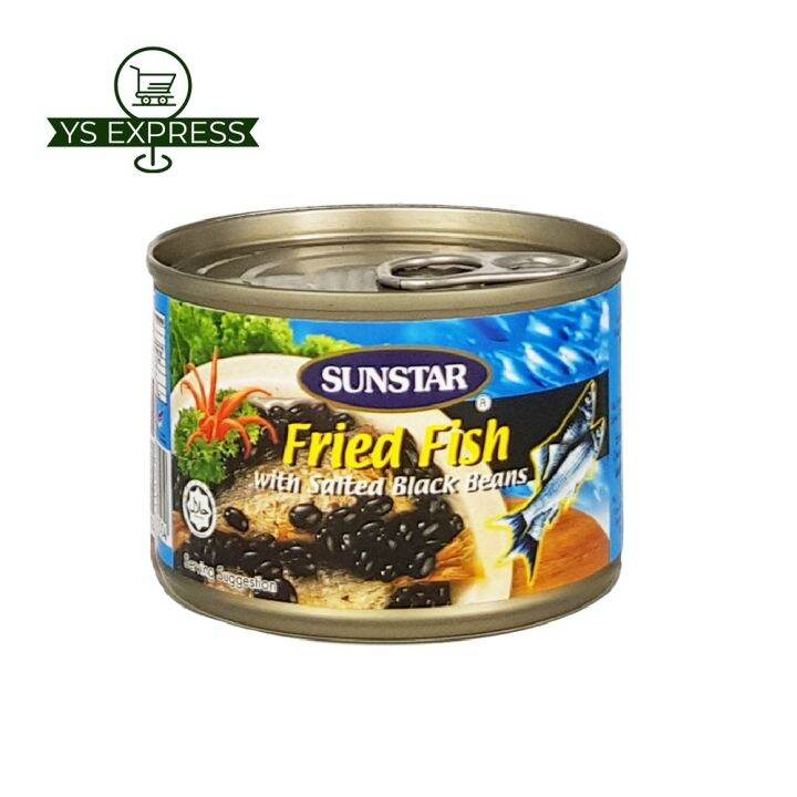 SUNSTAR Fried Fish with Salted Black Bean 160G - Ikan Goreng dengan ...