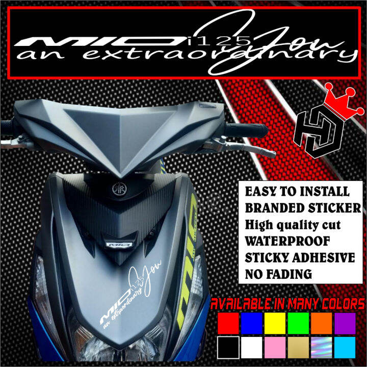 Mio i 125 an extra Ordinary You Sticker Cut-Out | Lazada PH