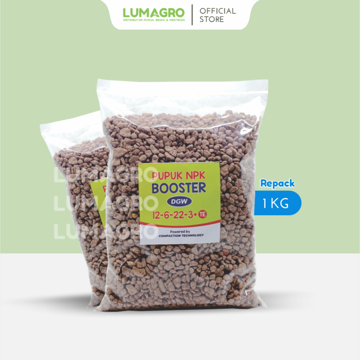 Pupuk NPK Booster DGW 1kg 100gr 500gr Repack Nutrisi Tinggi Kalium ...