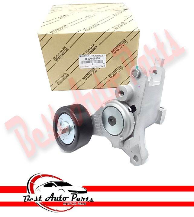 Genuine Toyota Auto Tensioner for Innova, Hilux, Fortuner Diesel Turbo ...