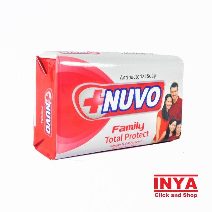 NUVO FAMILY TOTAL PROTECT ANTIBACTERIAL SOAP 76gr - Sabun Batang | Lazada Indonesia