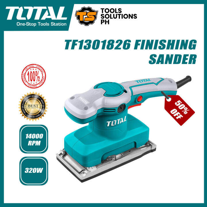 TOTAL TF1301826 FINISHING SANDER | Lazada PH