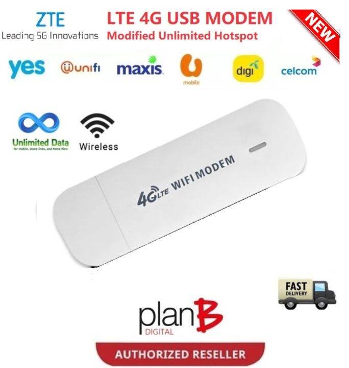 Unlimited USB 4G MODEM modified Router Hotspot unlimited Data 4G LTE ...