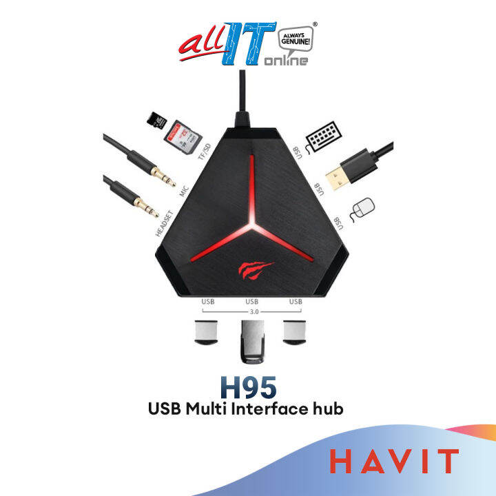 Havit H95 USB Multi-Interface hub | Lazada