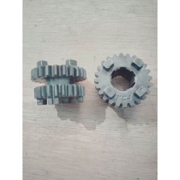 gigi rasio Tiger Revo gigi 3 mata 24 - 25 gigi dobel original | Lazada ...