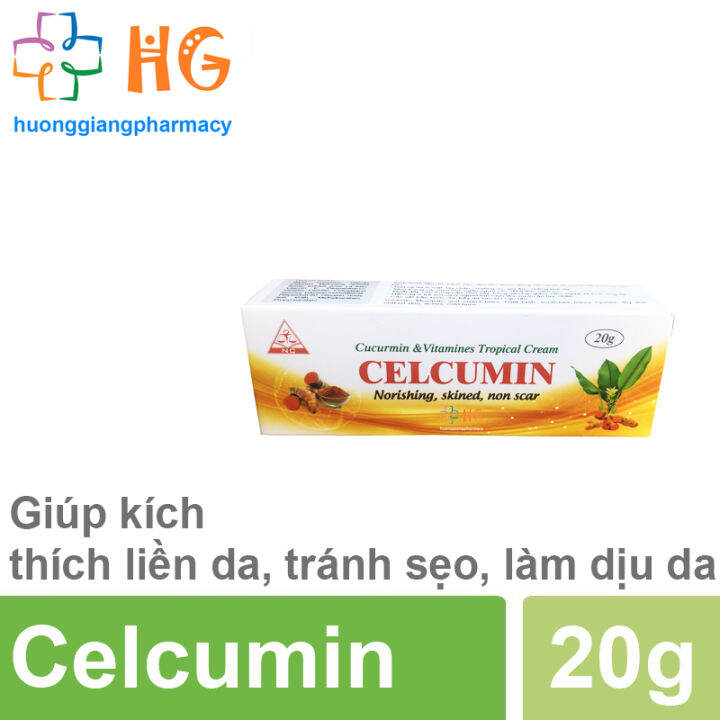 Kem nghệ Celcumin dưỡng da liền sẹo - nghệ nano Curcumin | Lazada.vn
