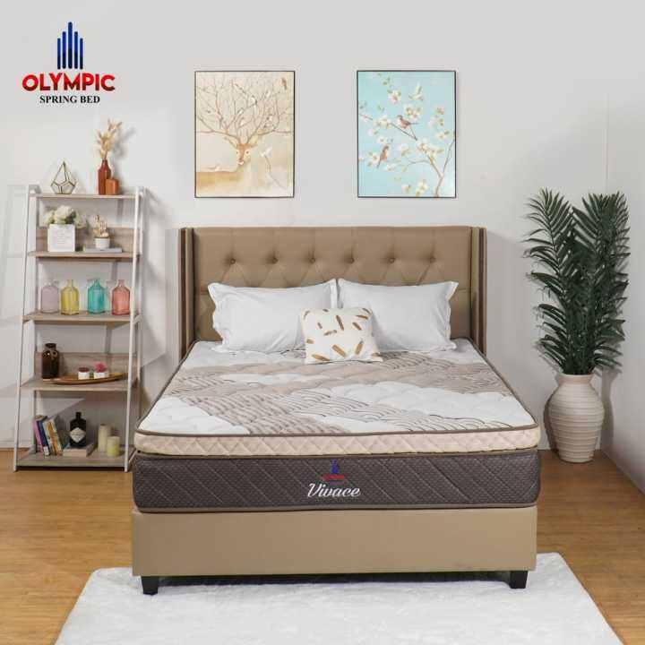 springbed plustop kasur matras springbed murah 120x200 VIVACE OLYMPIC ...