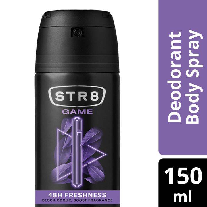 STR8 Deodorant Spray 150ml - Game | Lazada PH