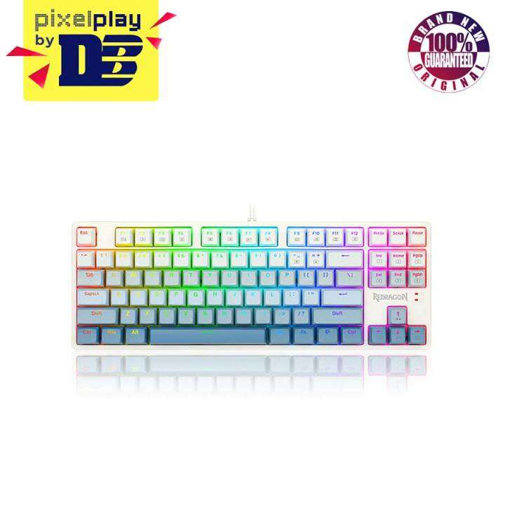 Redragon Cass RGB Wired Mechanical Gaming Keyboard (Dust-Proof Blue ...
