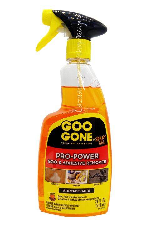 Goo Gone Goo & Adhesive Remover Spray Gel | Lazada PH