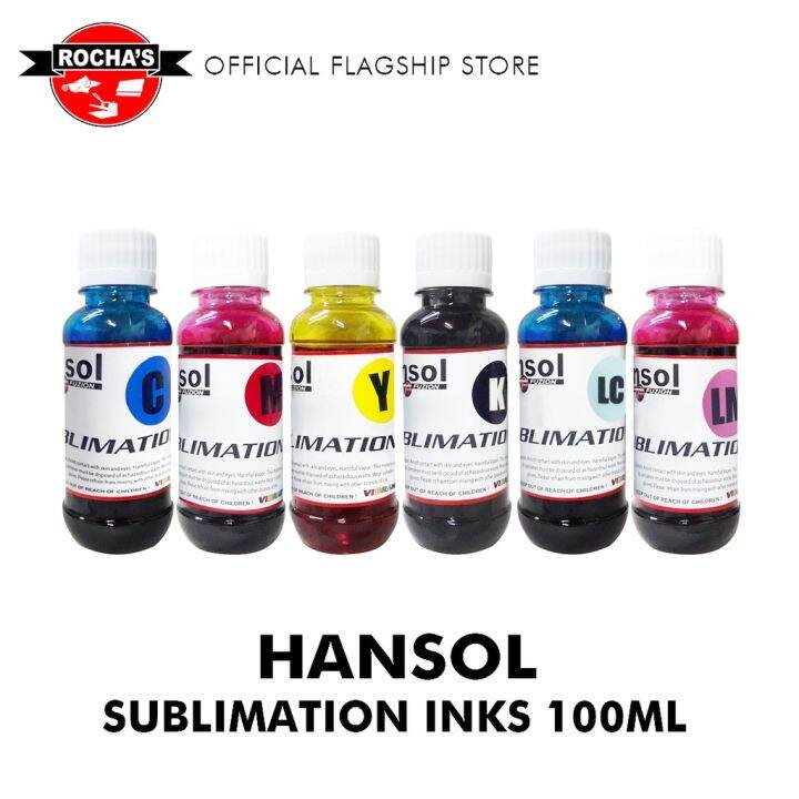 ROCHA'S HANSOL SUBLIMATION INK 100mL | Lazada PH