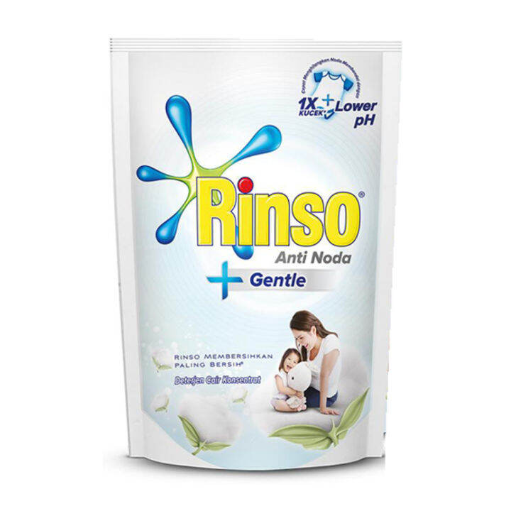 RINSO DETERJEN BUBUK GENTLE POWDER 700 GR | MEMBERSIHKAN PALING BERSIH ...