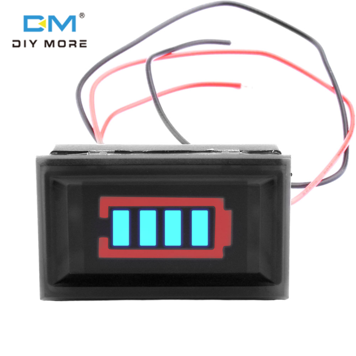 diymore 2-wire LED display battery indicator 4S 12V/8S 24V/10S 36V/13S ...